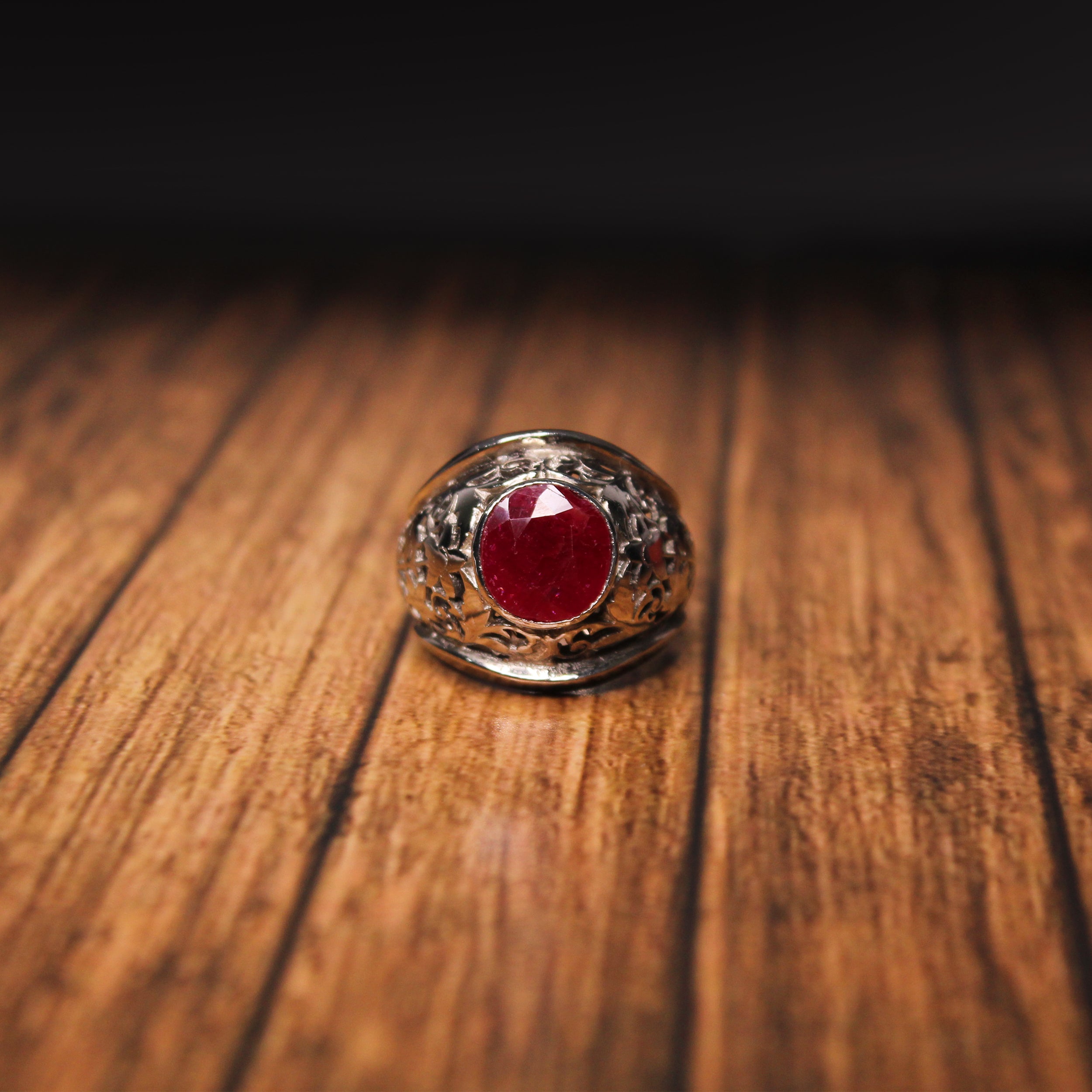 Gents Ring in Aqeeq – Heritage